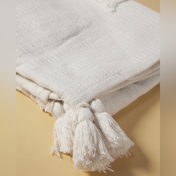 Rachel Zoe | Bedding | Rachel Zoe 560 Tufted Ghosts Throw With Tassels ...